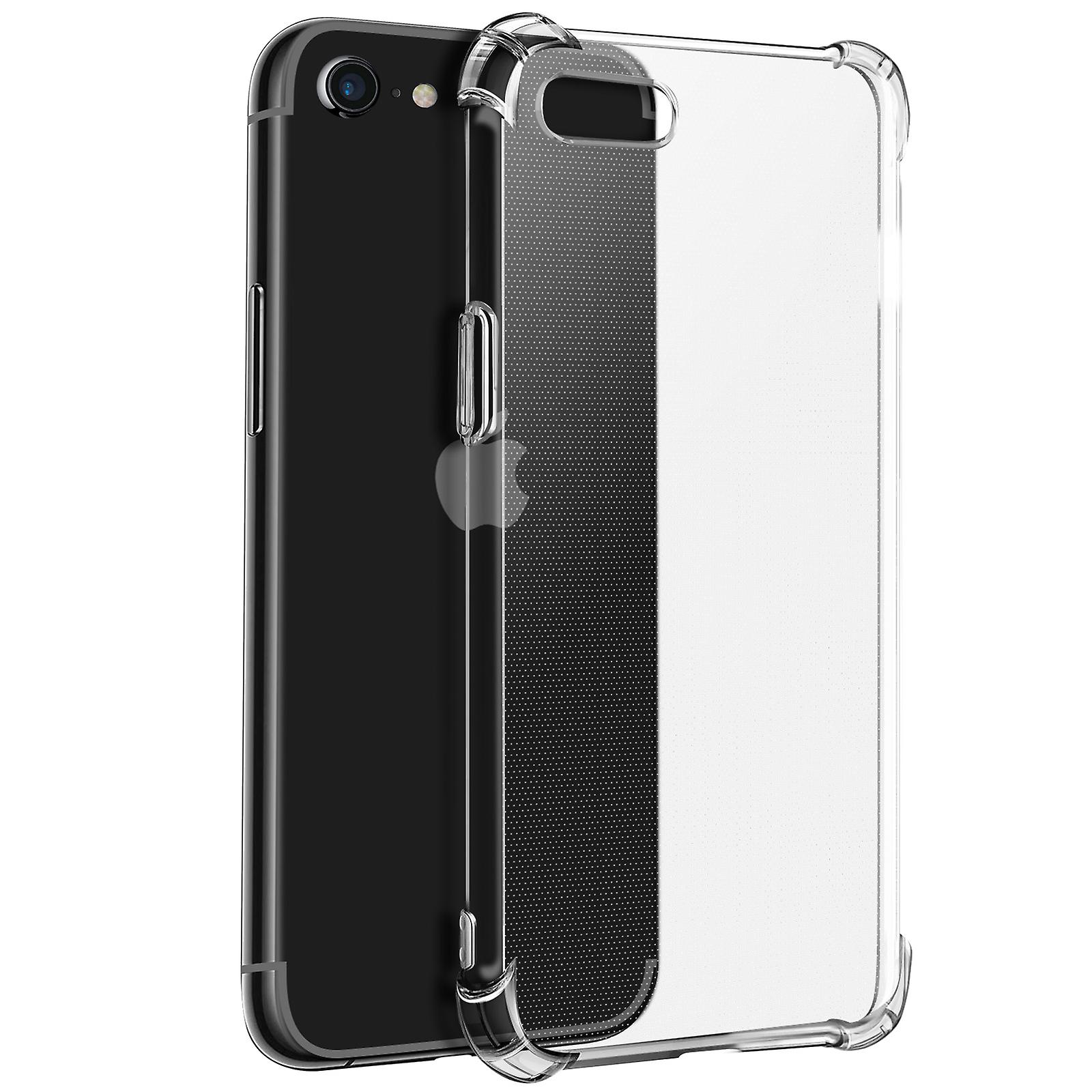 Back cover for iPhone SE 2020/8/7 Flexible Case with Bumper Corners ...