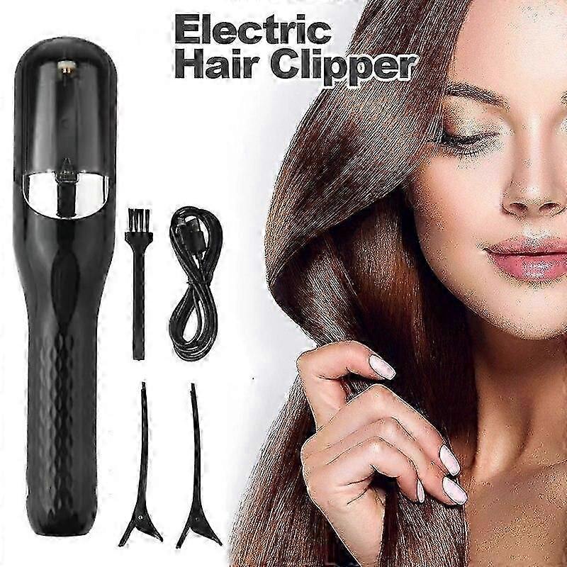 Automatic Electric Hair Clipper Professional Split End Hair Trimmer Dry ...