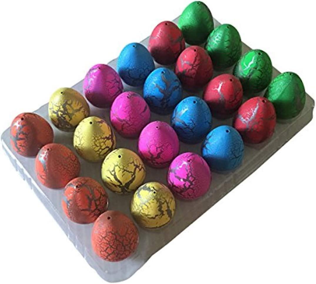 24 Pcs Dinosaur Eggs That Hatch Growing Easter Eggs With Mini Dinosaur ...
