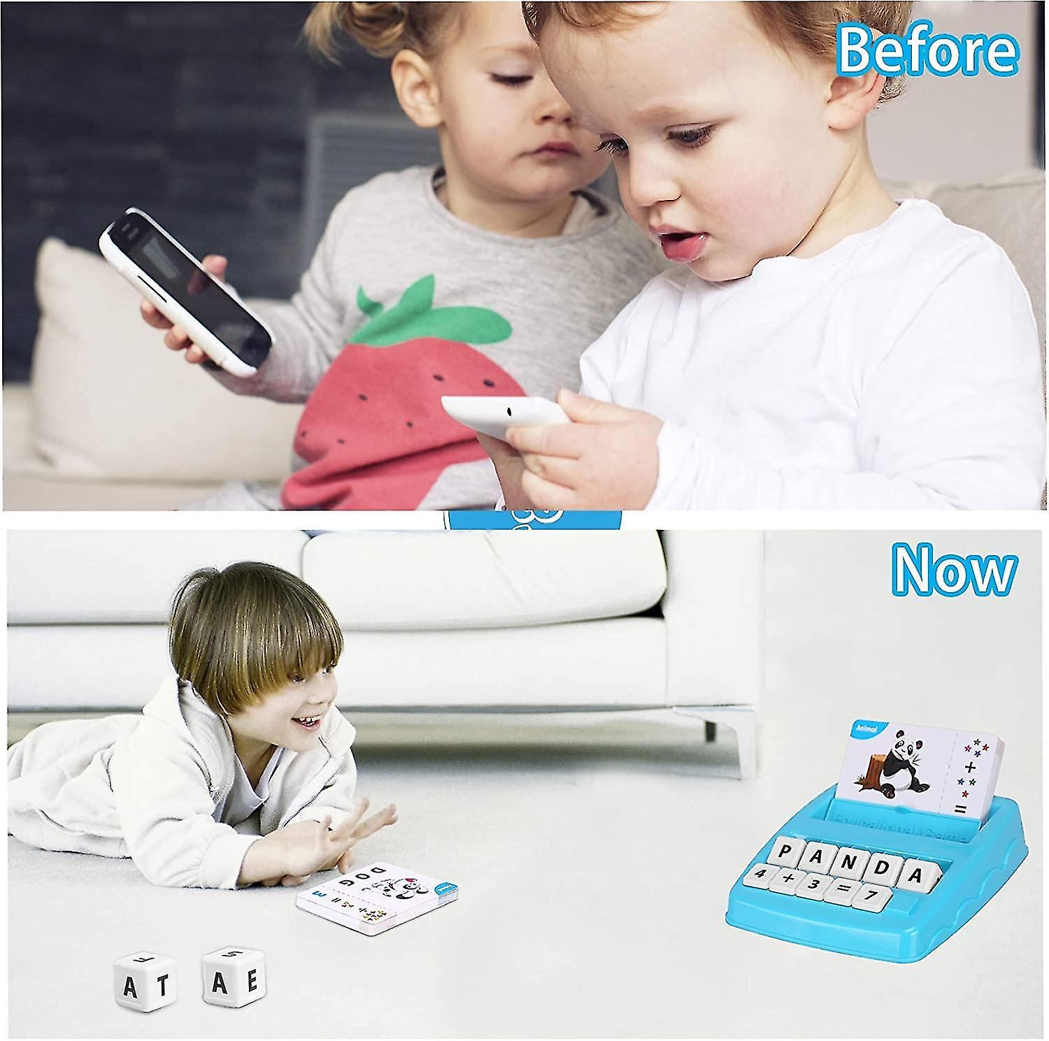 Matching Game For Kidsalphabet Reading Spelling Games For Kids Ages 3 ...