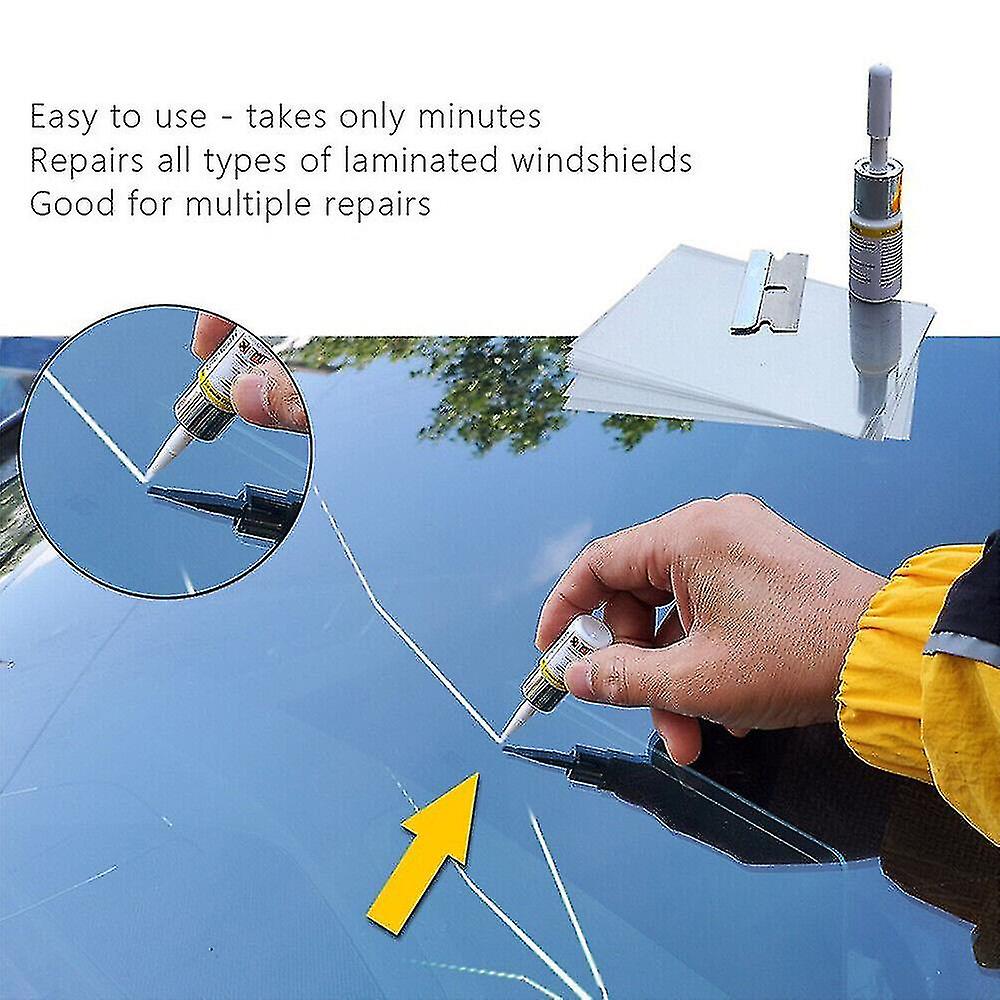 Glass Fluid And Car Window Crack Chip Repair Tool Resin Windscreen ...