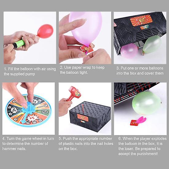 1 Set Interactive Balloon Blast Game Skill Development Concentration ...