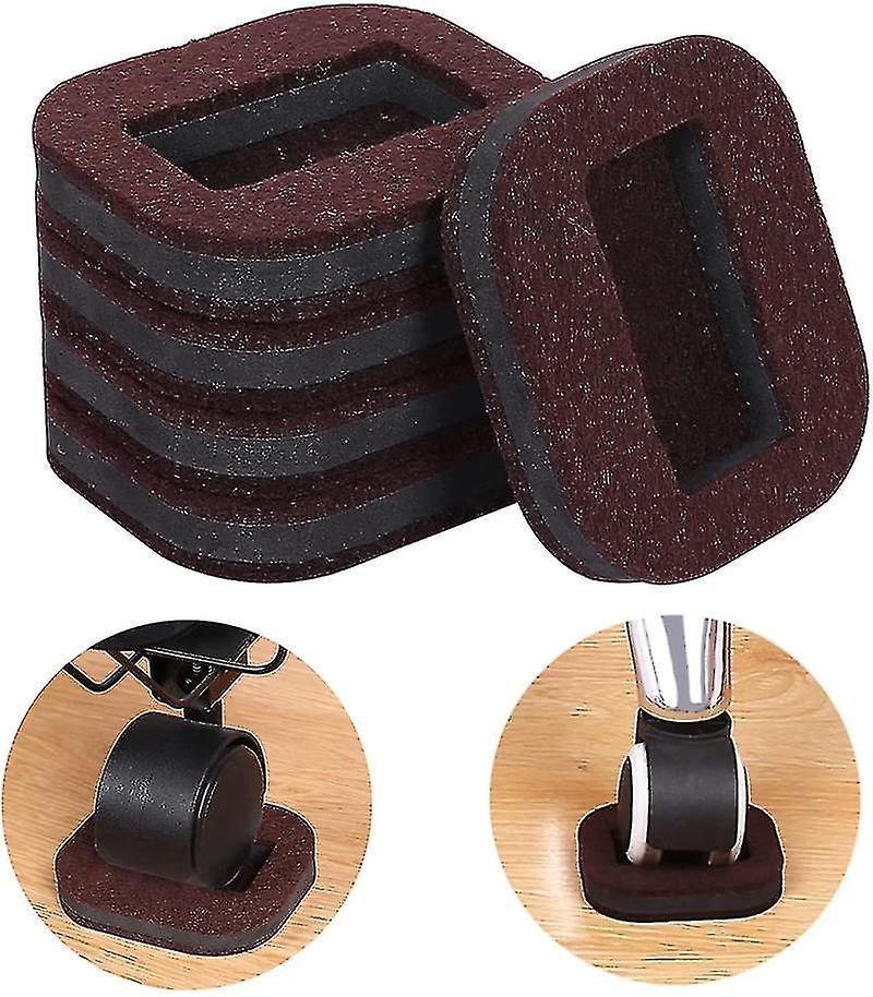 Office Chair Wheel Stopper Furniture Caster Cups Hardwood Floor ...
