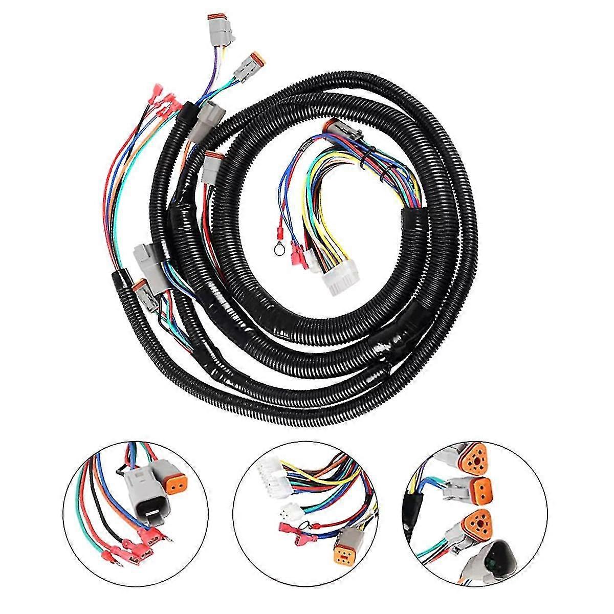 Controller Wire Harness Set for Golf Cart Club Car -Black 1510A-5251 ...