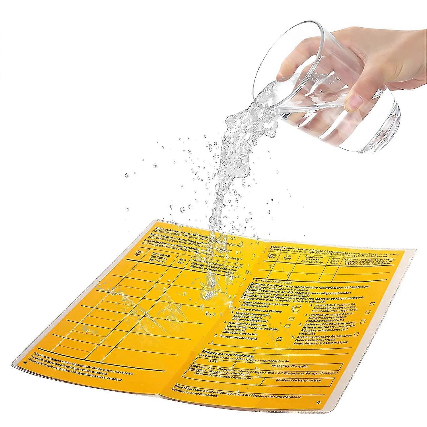 Impfpass Hlle (5 Set),Impfpass Hlle Erwachsene(93x130mm),Impfausweis ...