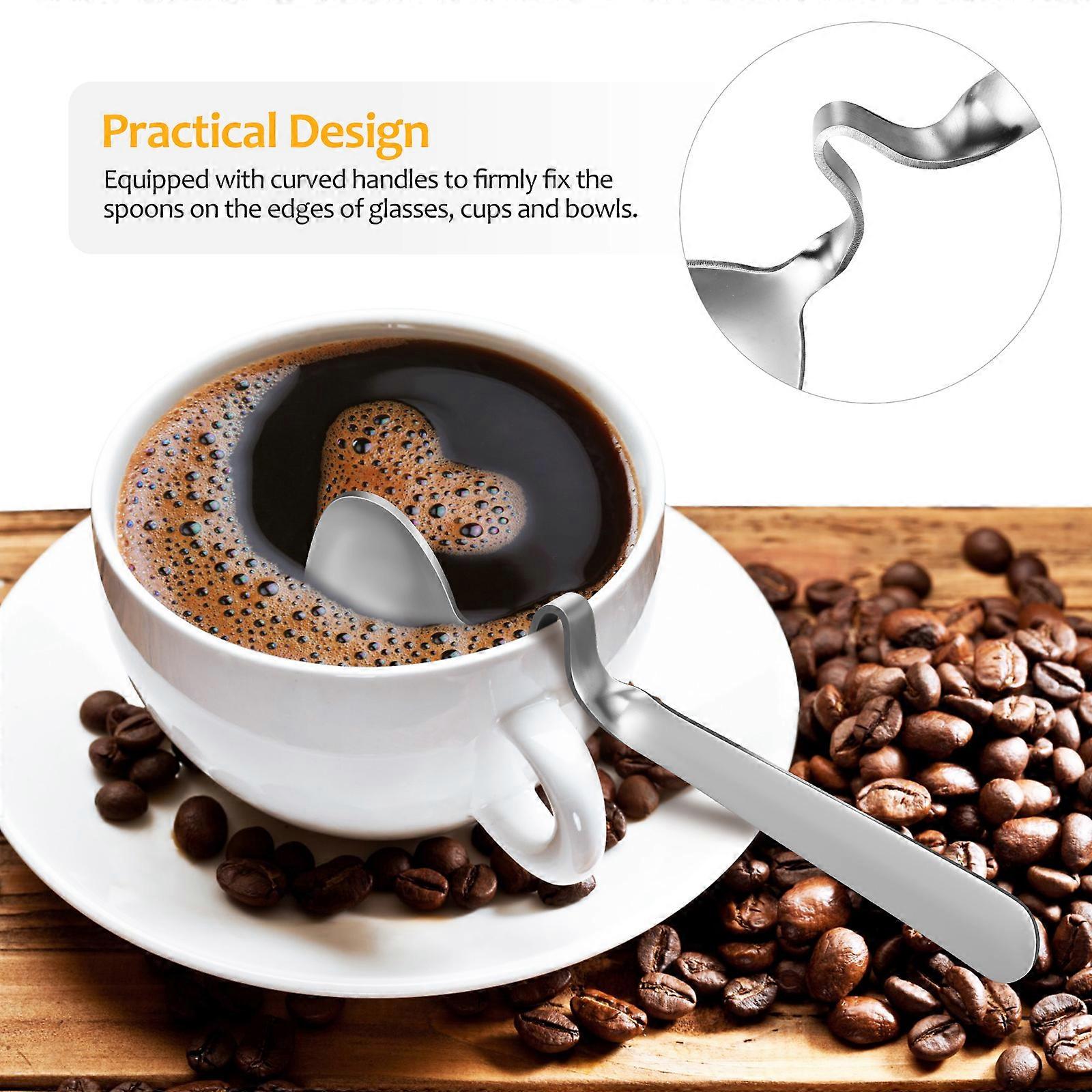 4 Pcs Honey Jam Spoons Stainless Steel Honey Spoons Jam Spoons for Tea ...