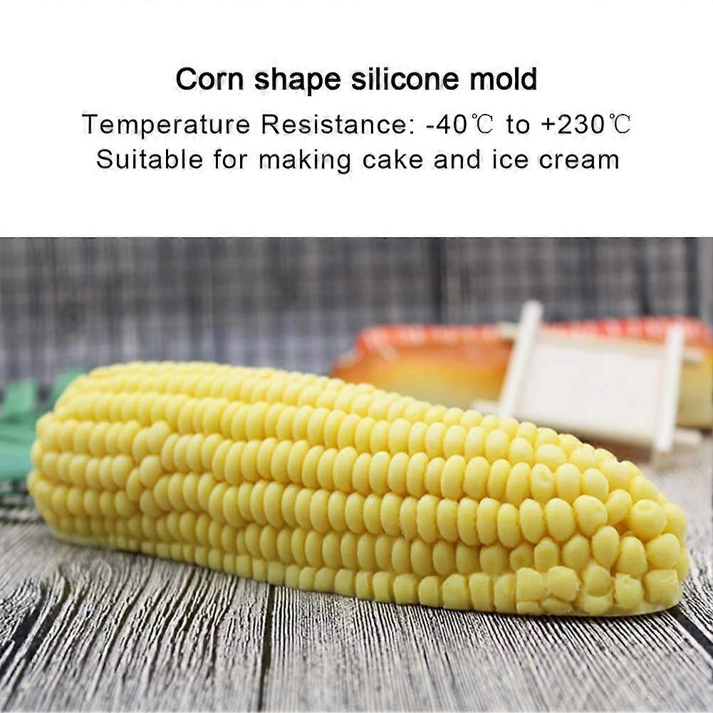Silicone Molds for baking, 3D Corn Shape Silicone Cake Mousse Mold ...