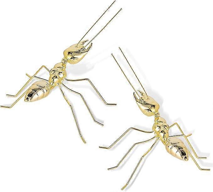 Gold Animal Figurines Mini Ant Statue, Garden Art Brass Decor Animals ...