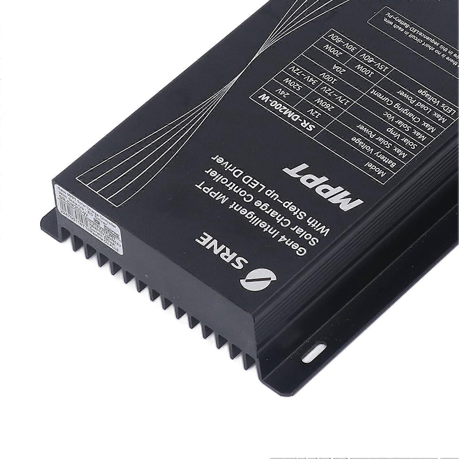 Solar Charge Controller MPPT Automatic Adjustment Remote Control Solar ...