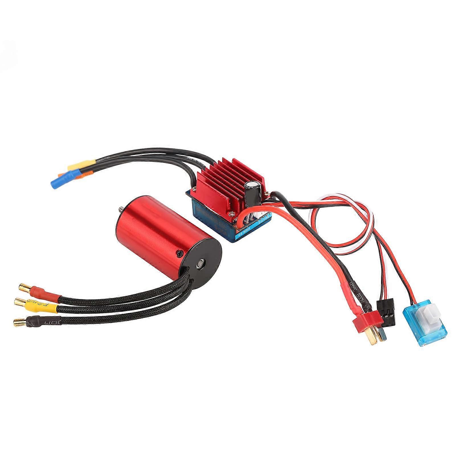 Brushless Motor ESC Kit 4400KV Waterproof Brushless Motor 35A Brushless ...