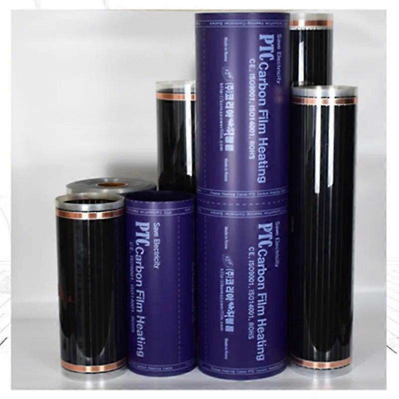 50cm*4m 50cm*2m Electric Heating Film Infrared Underfloor Foil Warming ...