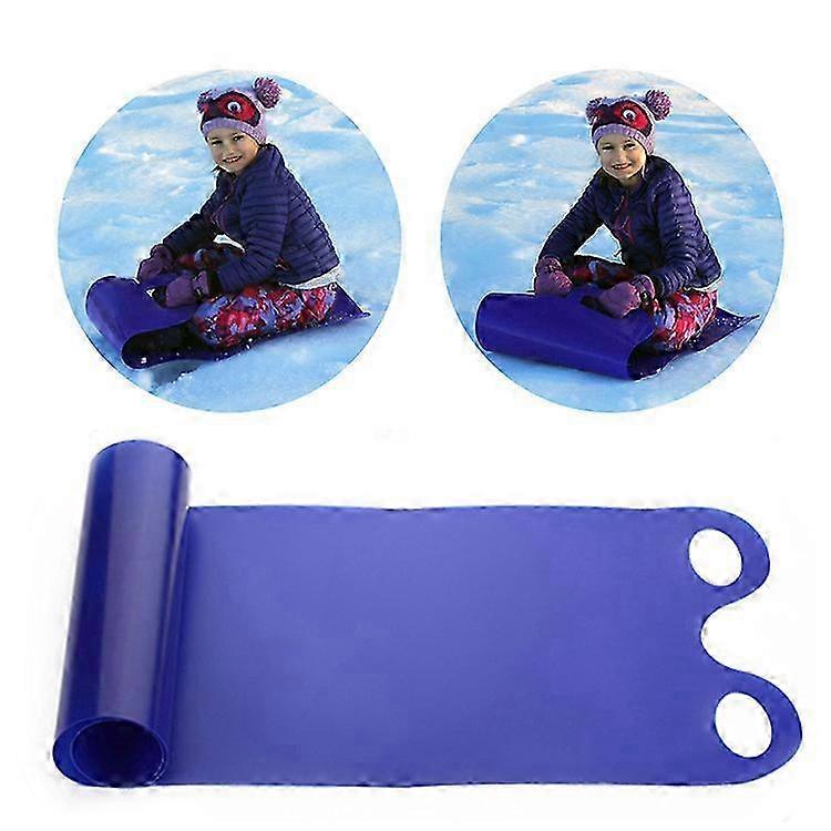 Snow Sledge Toboggans Sleigh Sled, Heavy Duty Plastic, Snow Ice Play ...