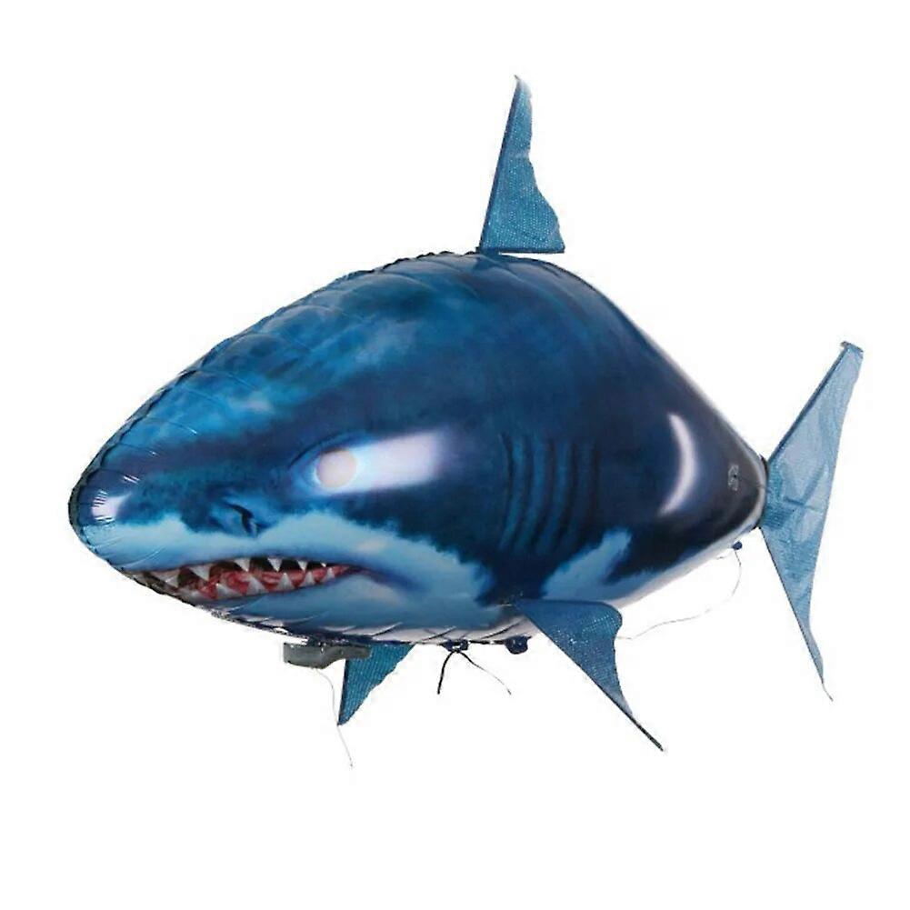 Remote Control Shark Toys Air Swimming RC Animal Infrared Fly Balloons ...
