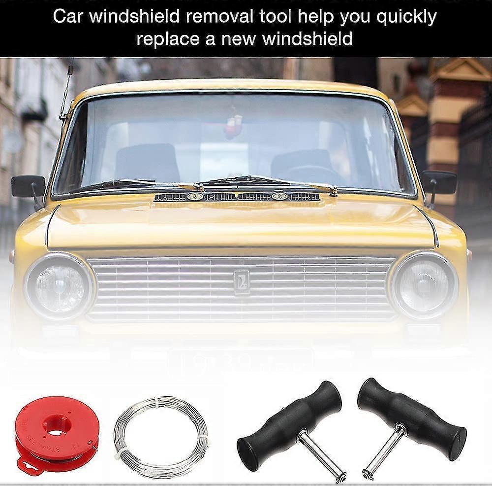 Car Windshield Removal Tool Kit, Windshield Window Cutting Wire With ...