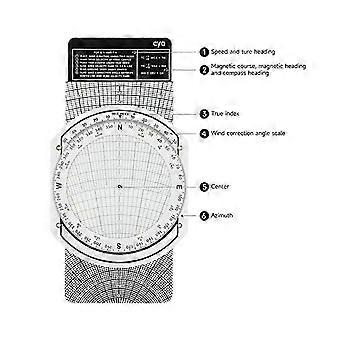 Suitable for E6B Plastic Flight Computer, Patented Aviation Pilot ...
