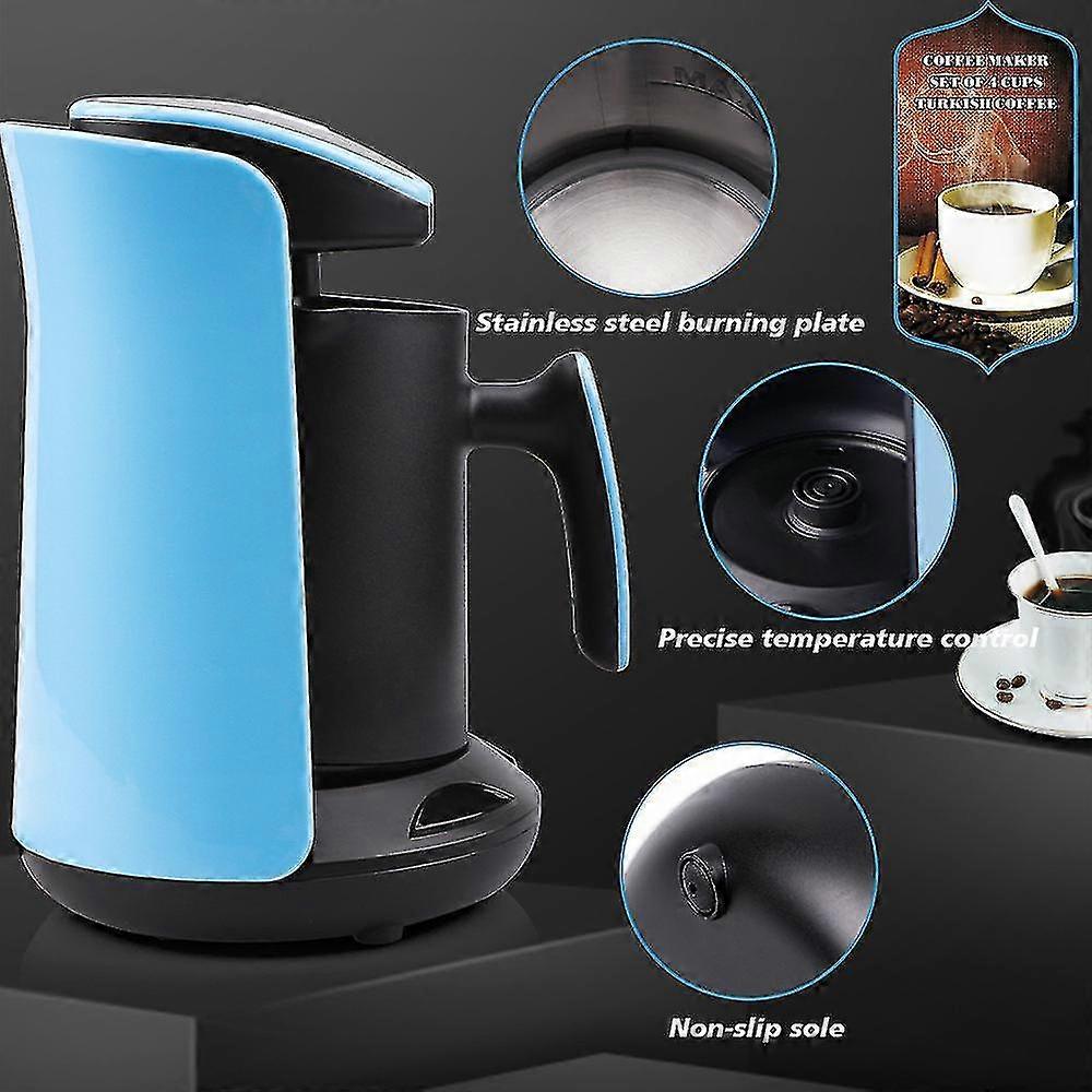 Automatic Turkish Coffee Machine Electric Pot Ac 220~240v Ground Coffee ...