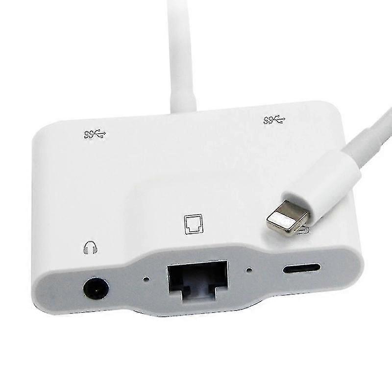 USB OTG LAN RJ45 Ethernet-adapter 5 i 1 - Höghastighetsomvandlare för ...