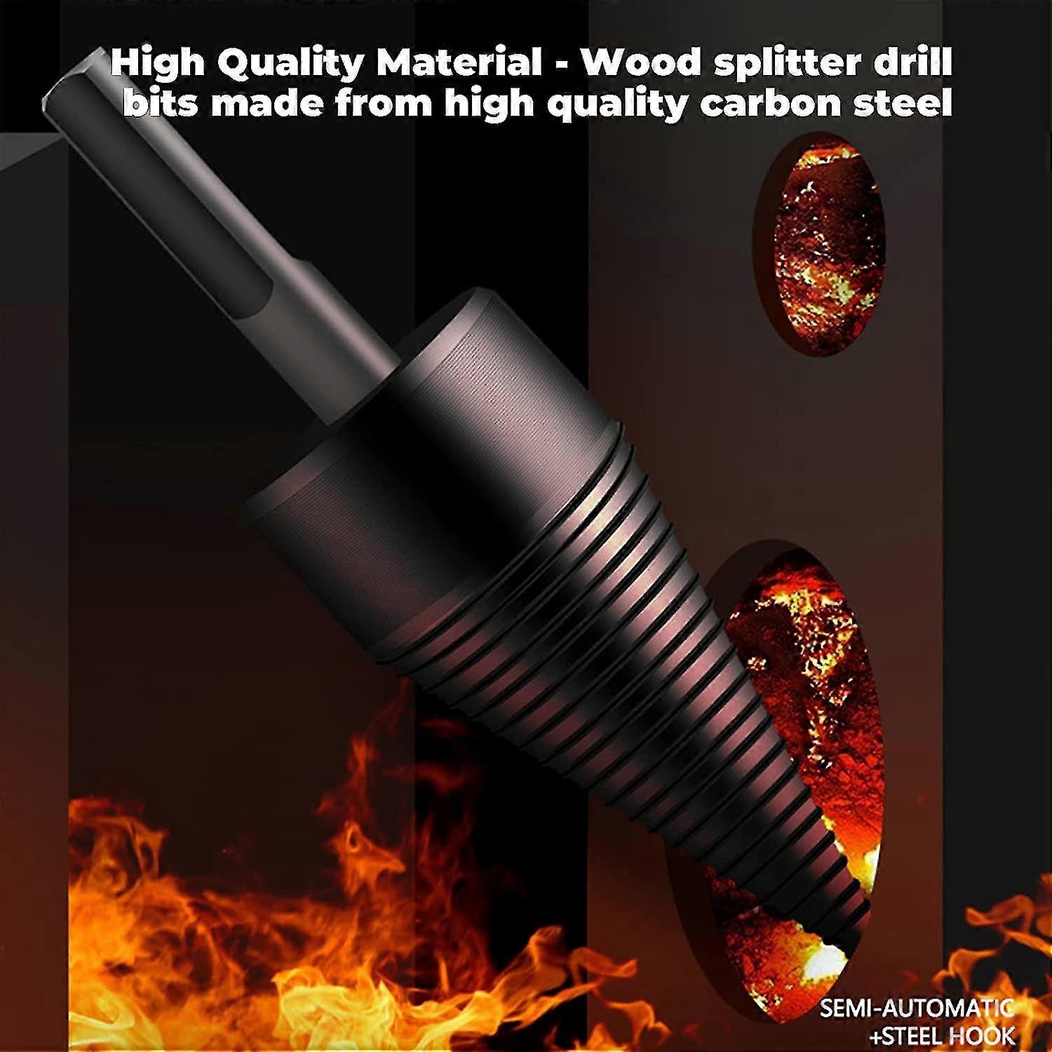Wood Splitting Drill Bit, Wood Splitter Drill, Conical Drill Bit For ...
