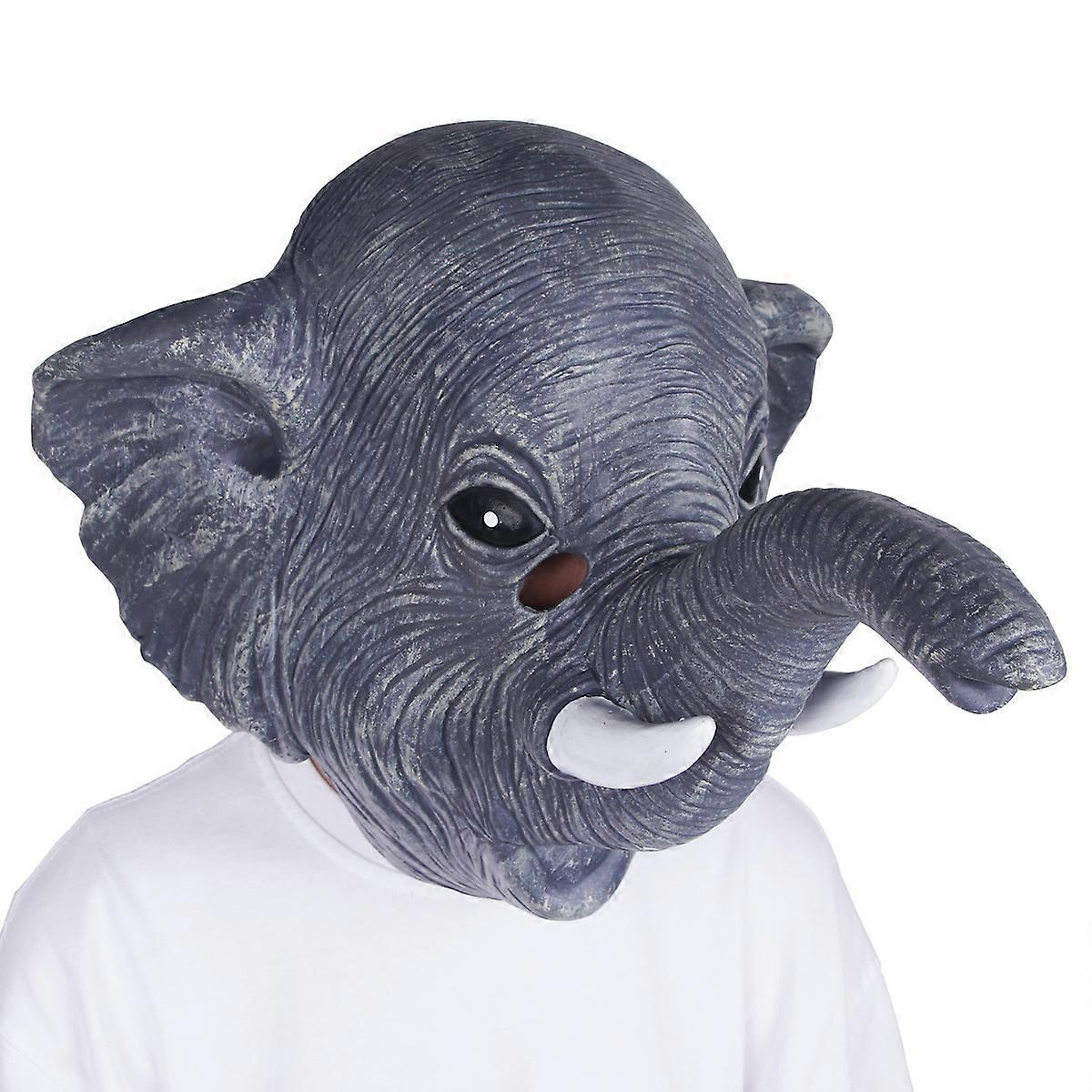Elephant Animal World Mask Fancy Dress Halloween Cosplay Costume Mask ...