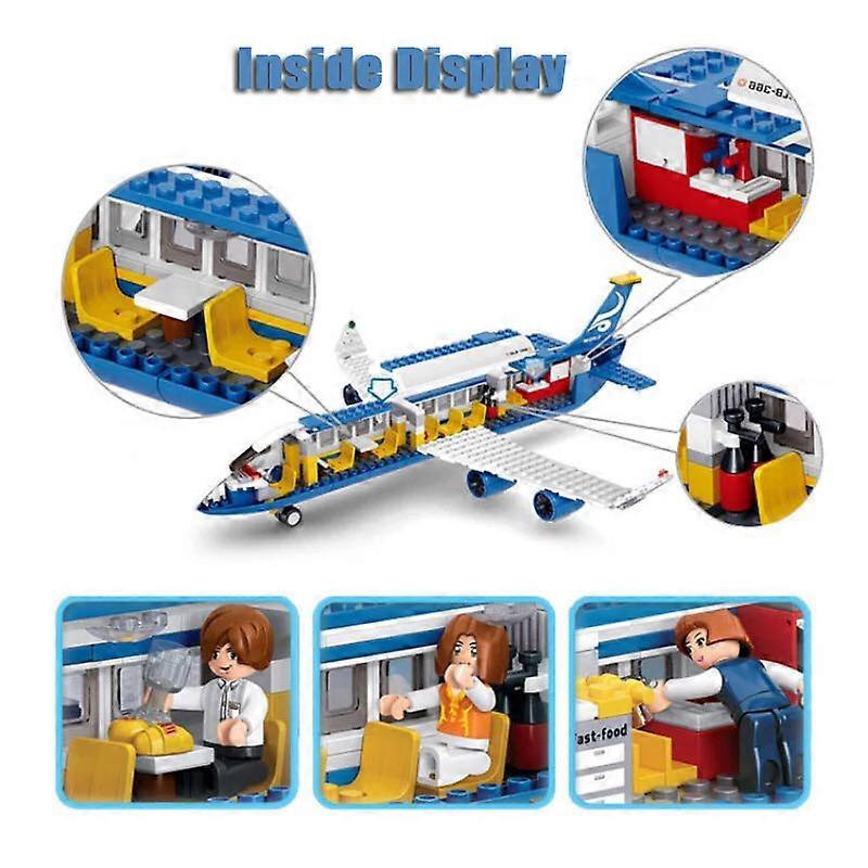 City High-tech Airport Airbus Airplane Aircraft Plane Brinquedos Avion ...