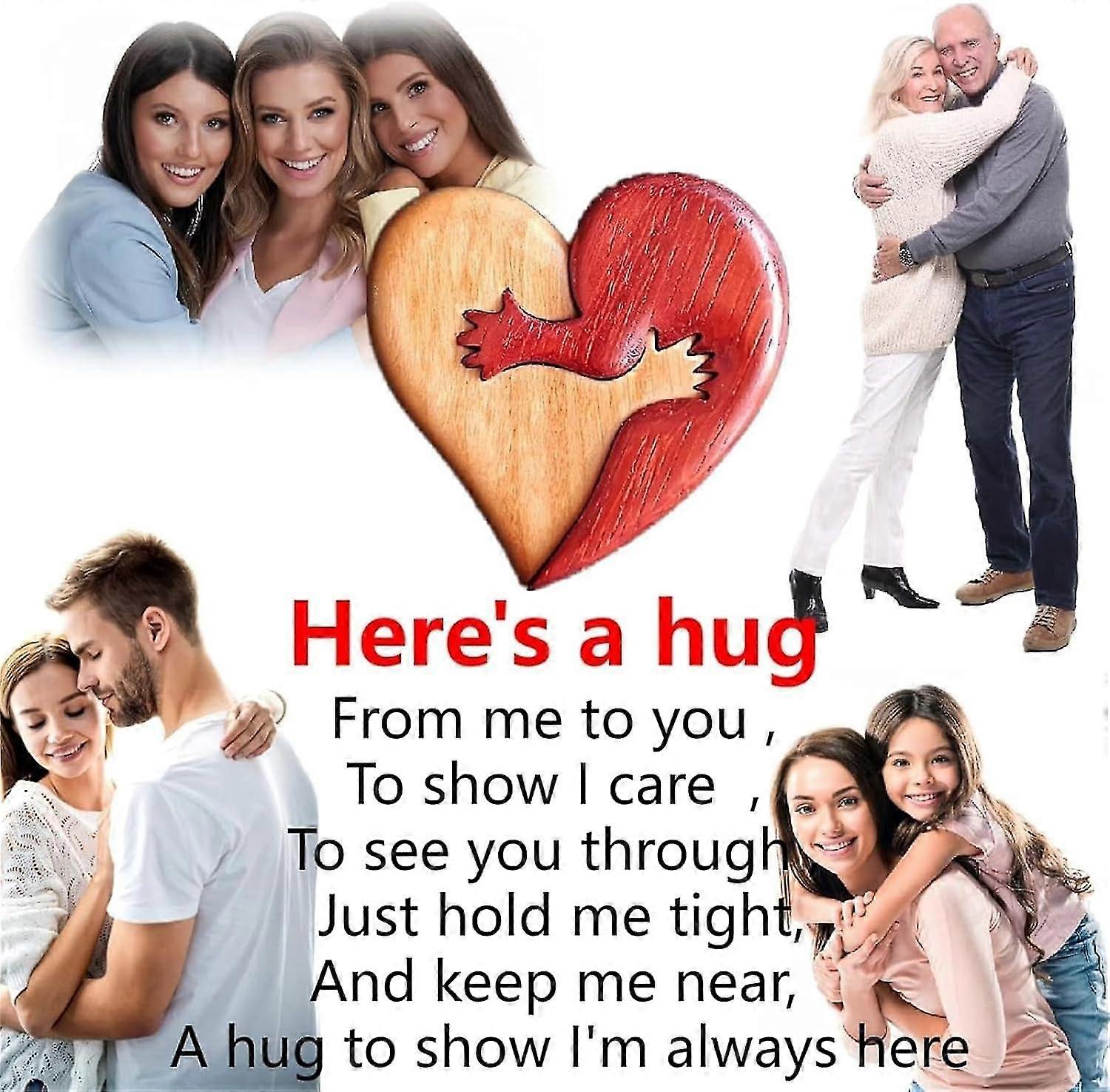 En kram från för dig sniderier, en kram från till din, en kram från ...