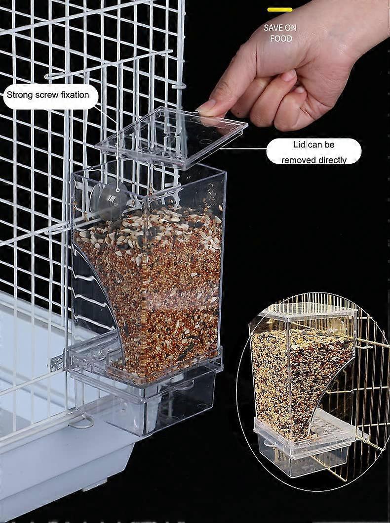 Automatic Bird Feeder,No Mess Bird Feeder,Bird Cage Feeder Bird Cage ...