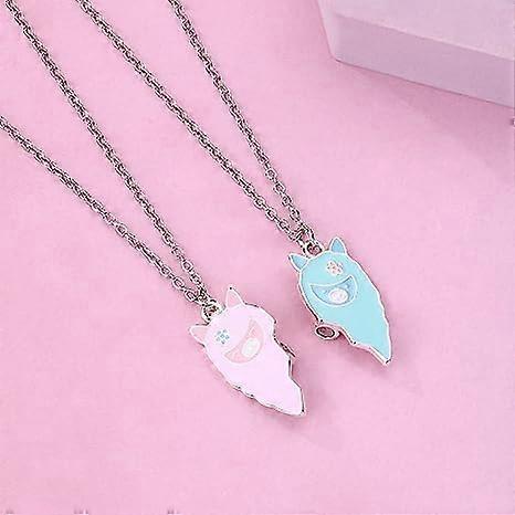 Friendship Necklace Best Friend Necklace Matching Magnetic BFF Necklace ...