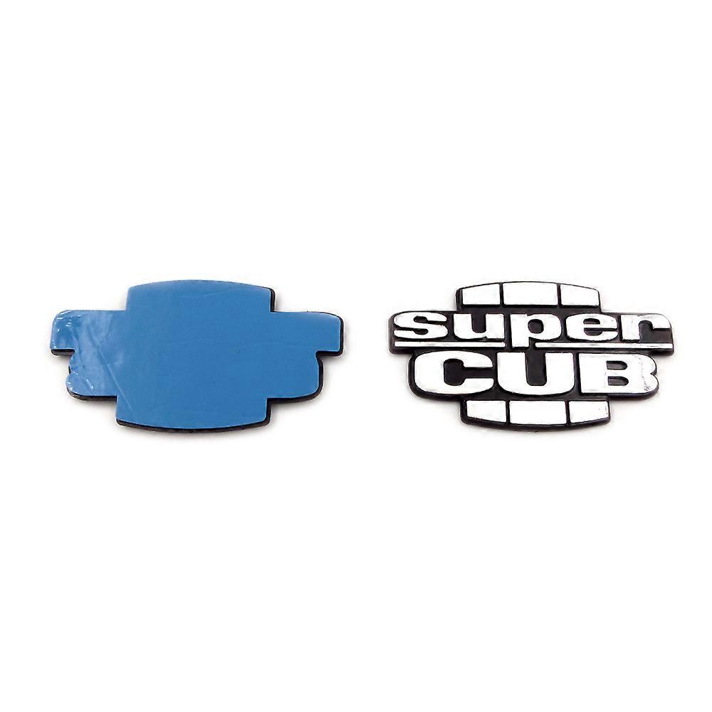 Motorcycle Fuel Gas Tank Supercub Emblem Badge Decoration Decal Sticker ...