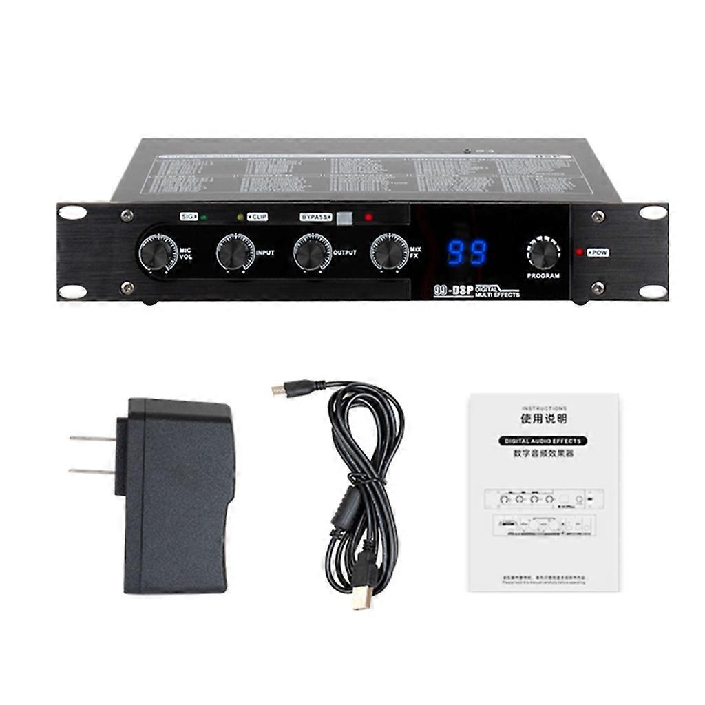 99 DSP Digital Reverberation Mixer Stereoscopic Sound Enhancer BLE5.0 ...