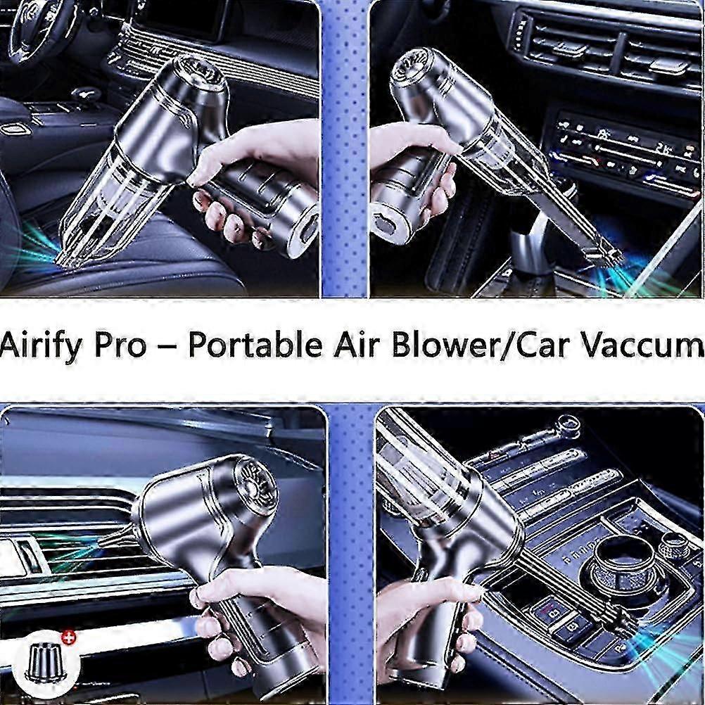 Car Vacuum Portable Cordless, Handheld Car Vacuum Cleaner High Power ...