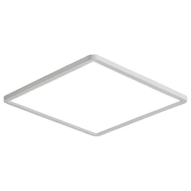 24W LED Square Ceiling Light Fixture with Remote Control Dimming ...