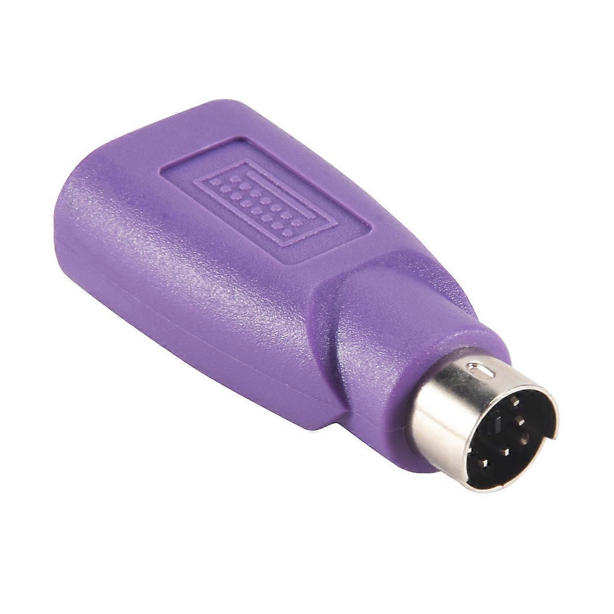 PS2 to USB Connector, Computer Mouse and Keyboard Mini Adapter, Mouse ...