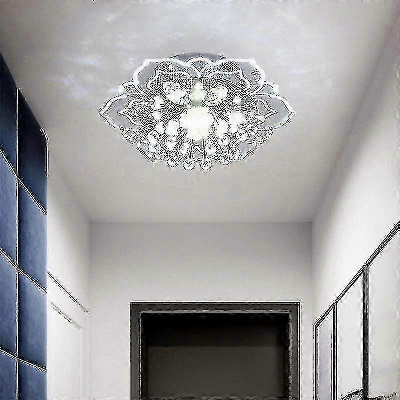 20cm 9W Contemporary Glass LED Ceiling Light for Hallway Hanging ...