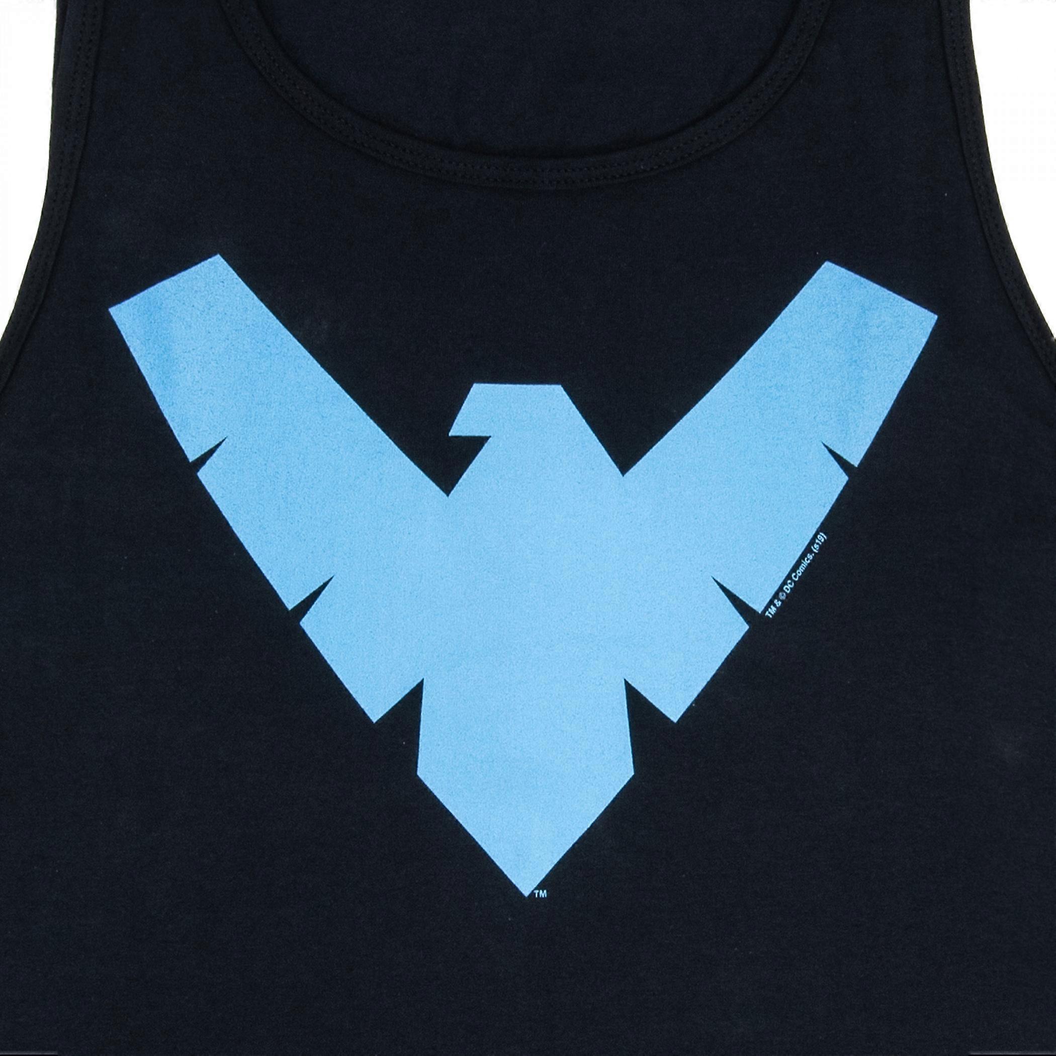 Nightwing Symbol Tank Top | Fruugo UK