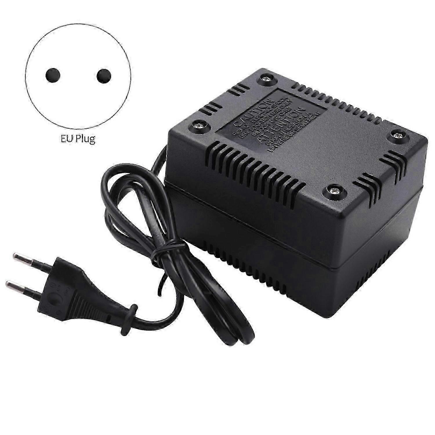 220/240V To 110/120V down feather Voltage Transformer Converter Eu Plug ...
