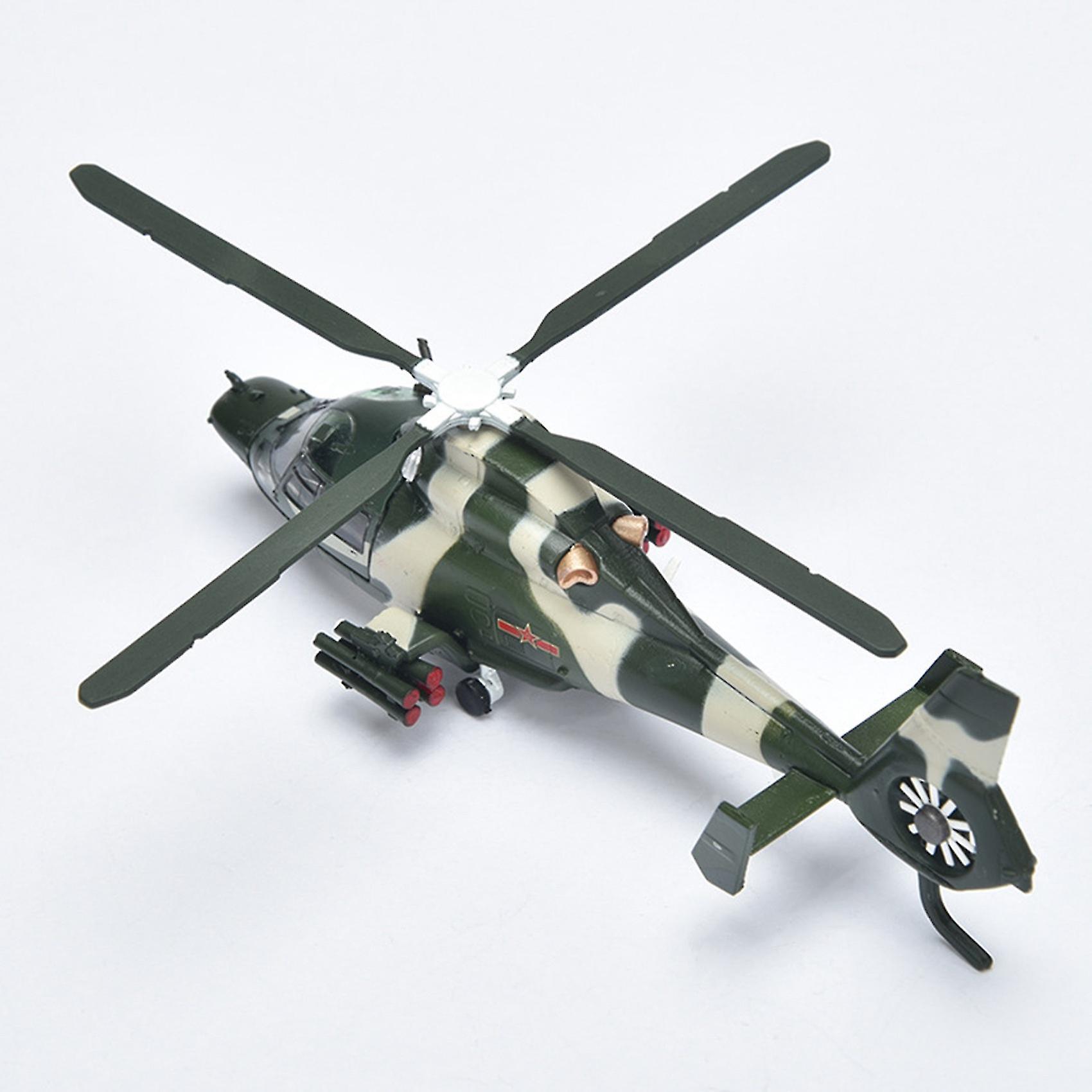1/100 Scale Armed Helicopter Wz-9 Airplane Model,simulation Static ...