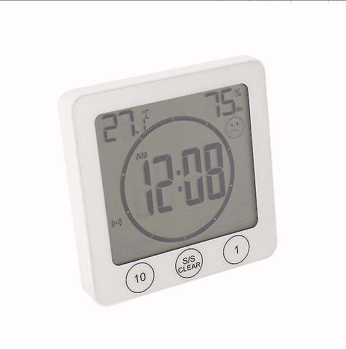 Waterproof Bathroom Clock And Timer For Shower, Digital Water Resistant ...