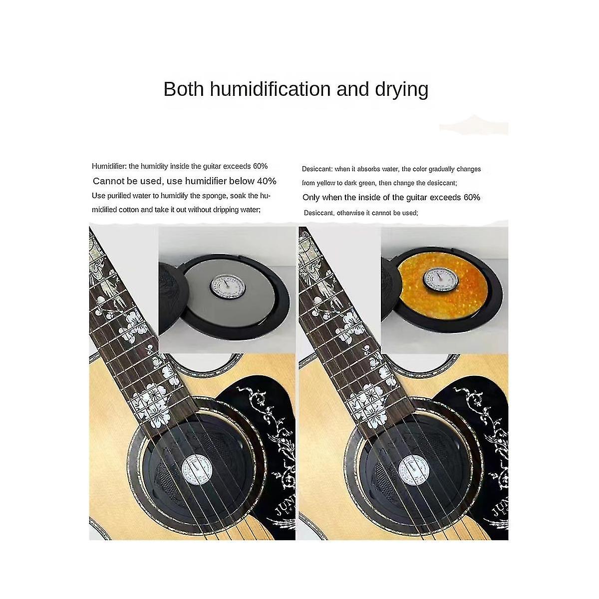 Acoustic Guitar Sound Hole Humidifier Guitar Humidity Regulator Guitar ...