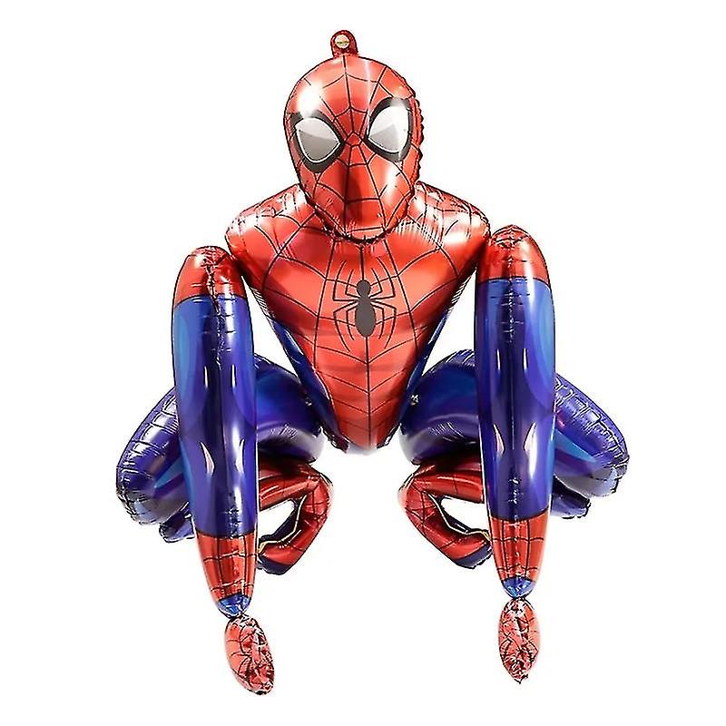 3d Spiderman Balloons Marvel Foil Balloon Boy Happy Birthday Party ...