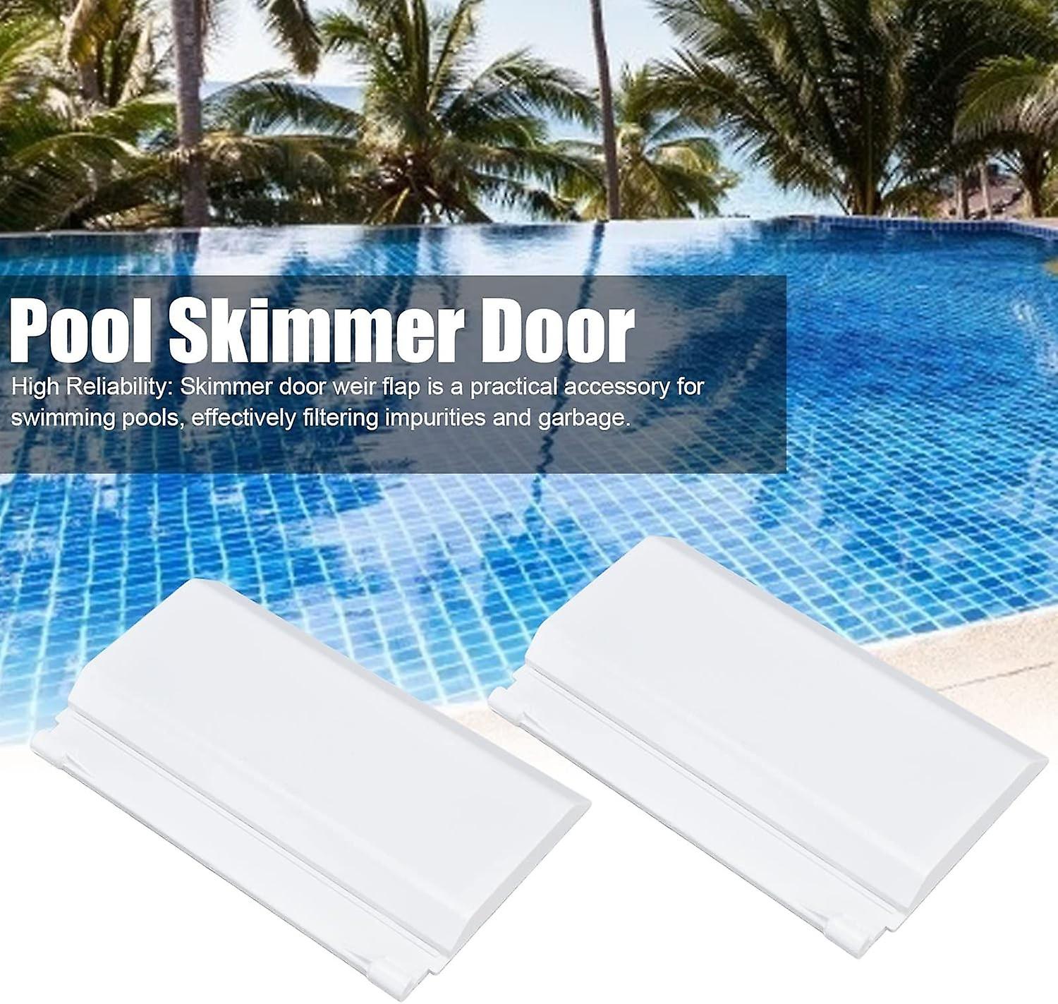 2pcs Skimmer Gate Weir Baffle, 8.1 x 5.0in Swimming Pool Skimmer Gate ...