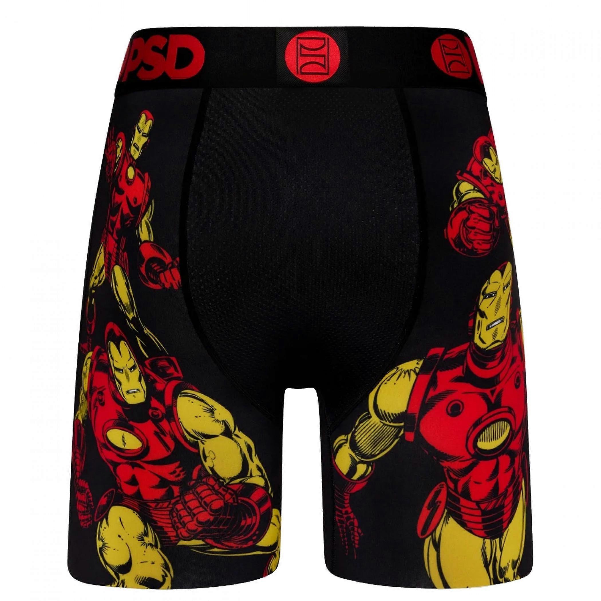Iron Man Comic Poses PSD Boxer Briefs | Fruugo SE