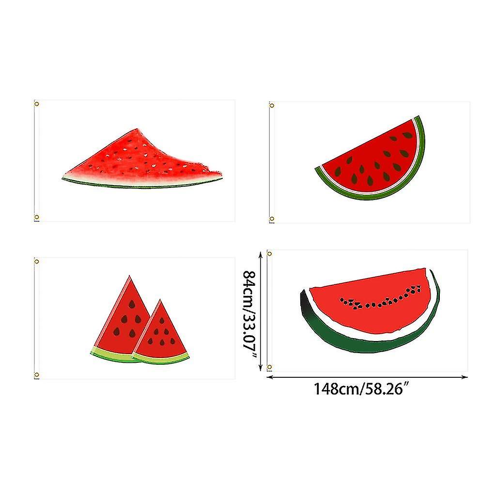 90x150cm Watermelon Flags Perfect for Patriotic Activities Long Lasting ...