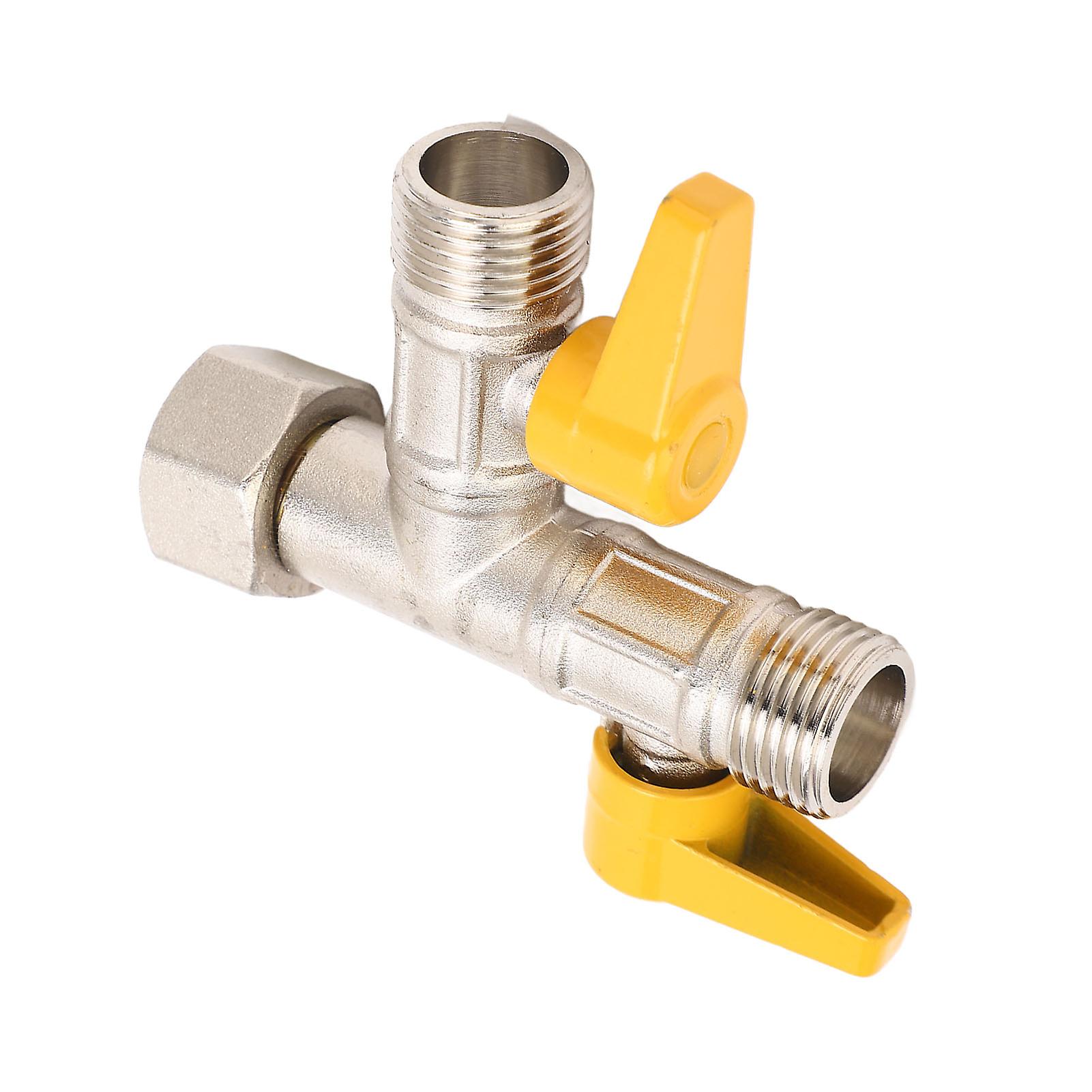 RV 3 Way By Pass Valve 1/2in NPT RV Water Heater Pump Converter ...
