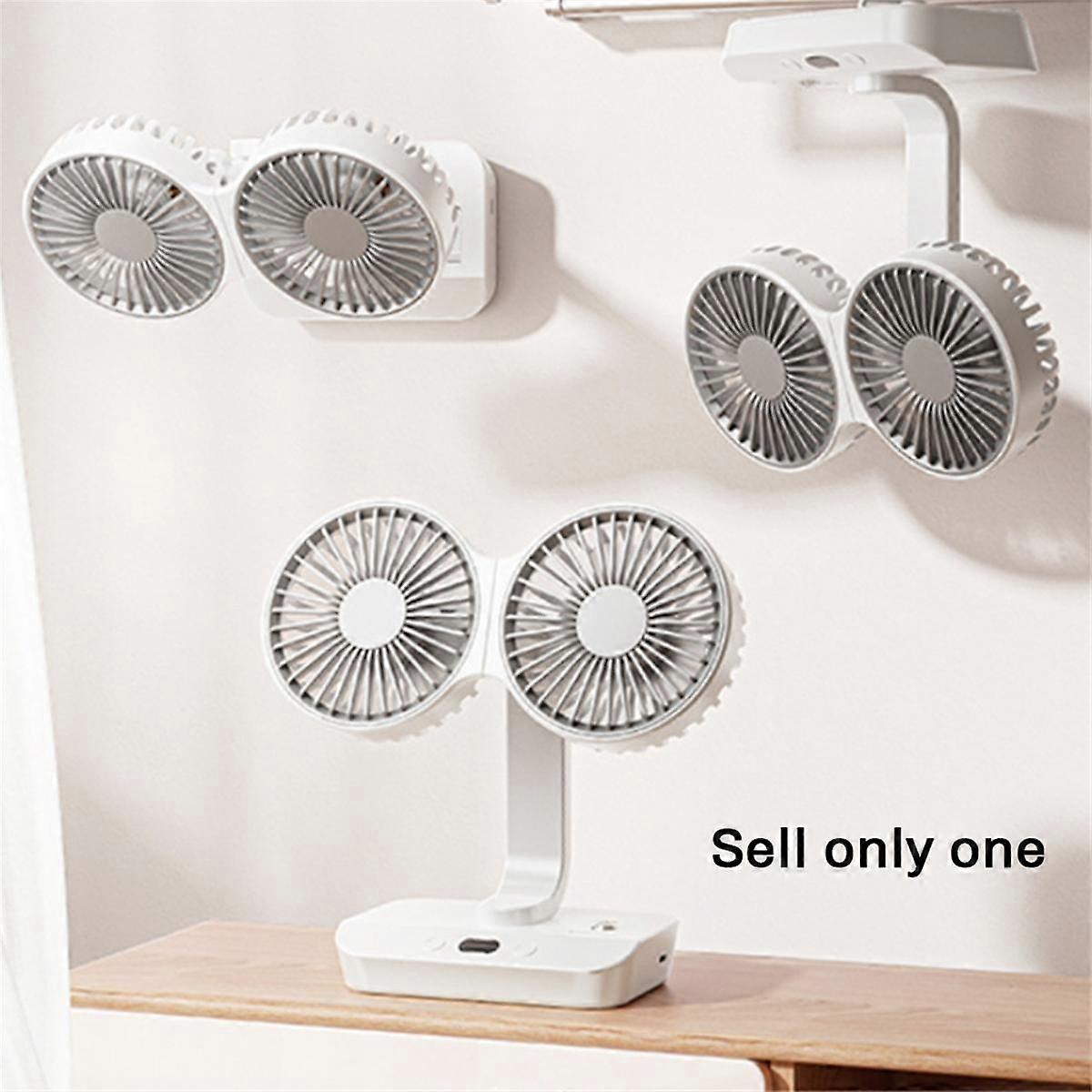 Double Sided Fan, Desktop Oscillating Dual Fan, Double Desktop ...