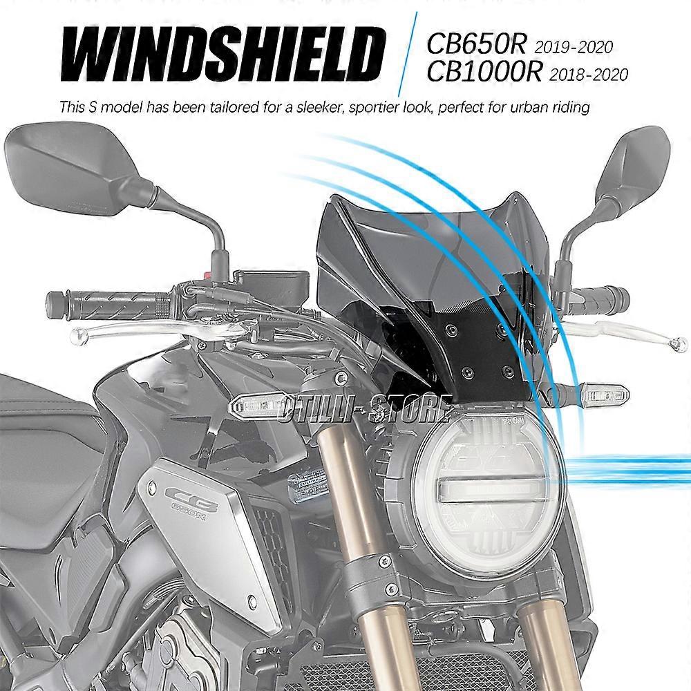 NEW CB650R 2019 2020 CB1000R 2018 2019 2020 Windshield Windscreen For ...