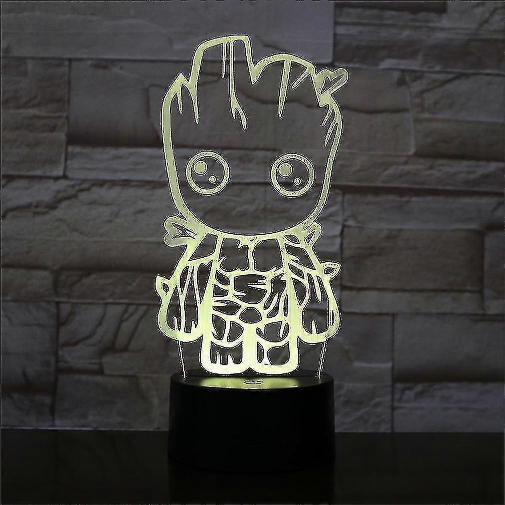 2025,3d Small Night Lamp Baby Groot Led Night Light | Fruugo UK