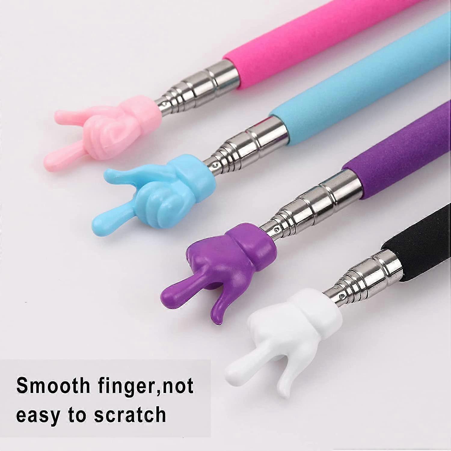 4pcs Telescopic Teachers Pointer, Mini Hand Pointers Finger Pointer ...