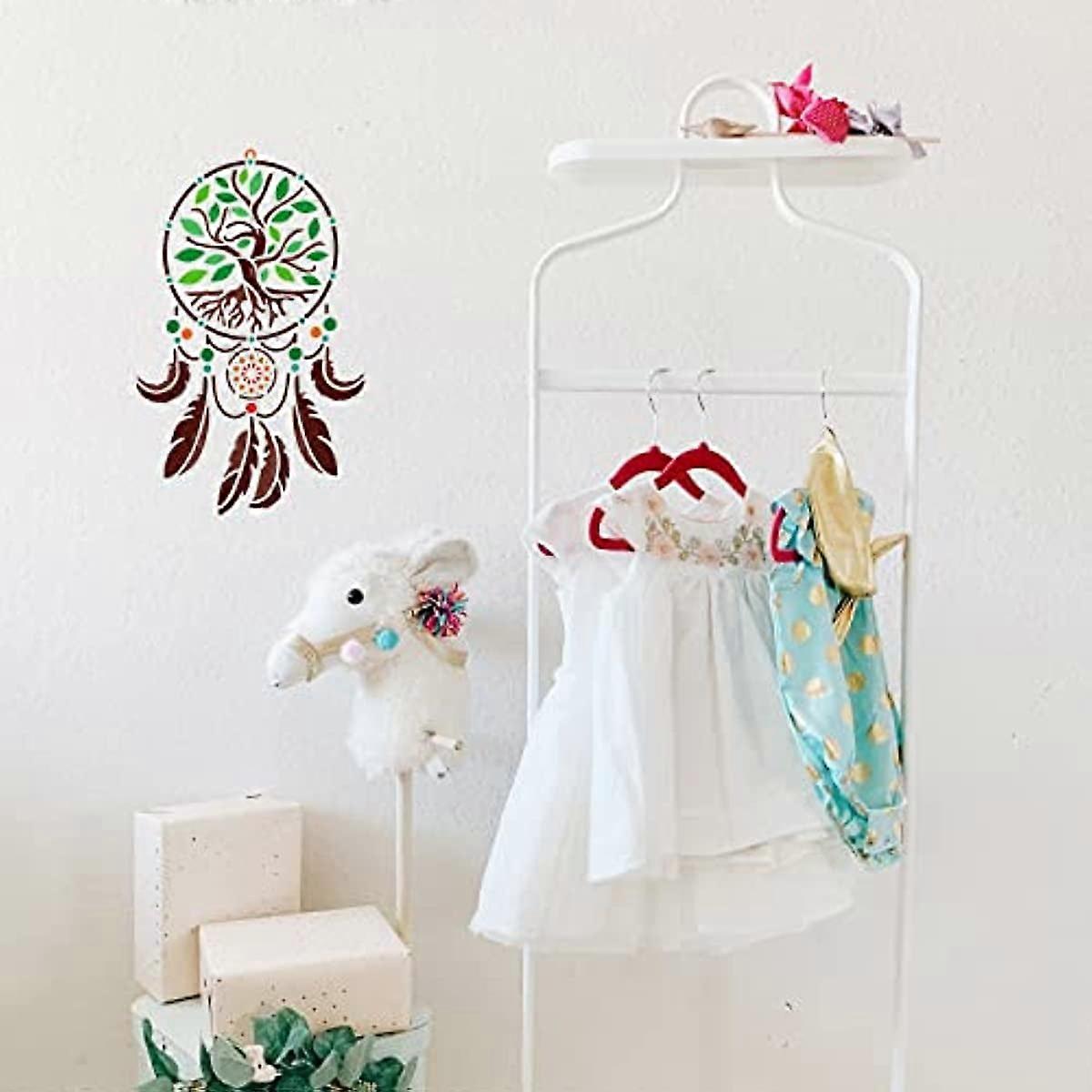 Dream Catcher Stencils Tree of Life Stencil Plastic Tree & Dream ...