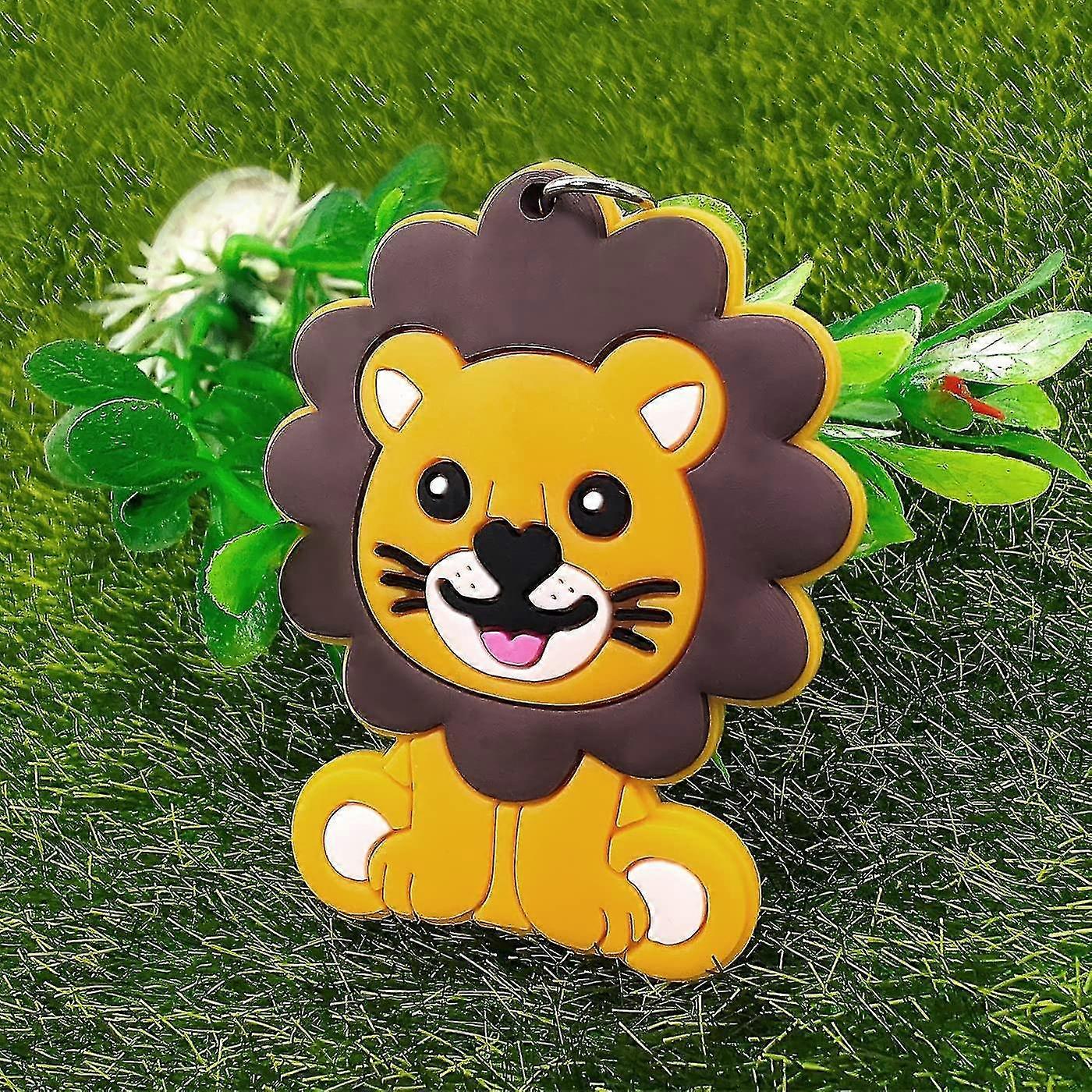 30 Pieces Lion Keyring Keychains For Kids,mini Keychain,cartoon Cute ...