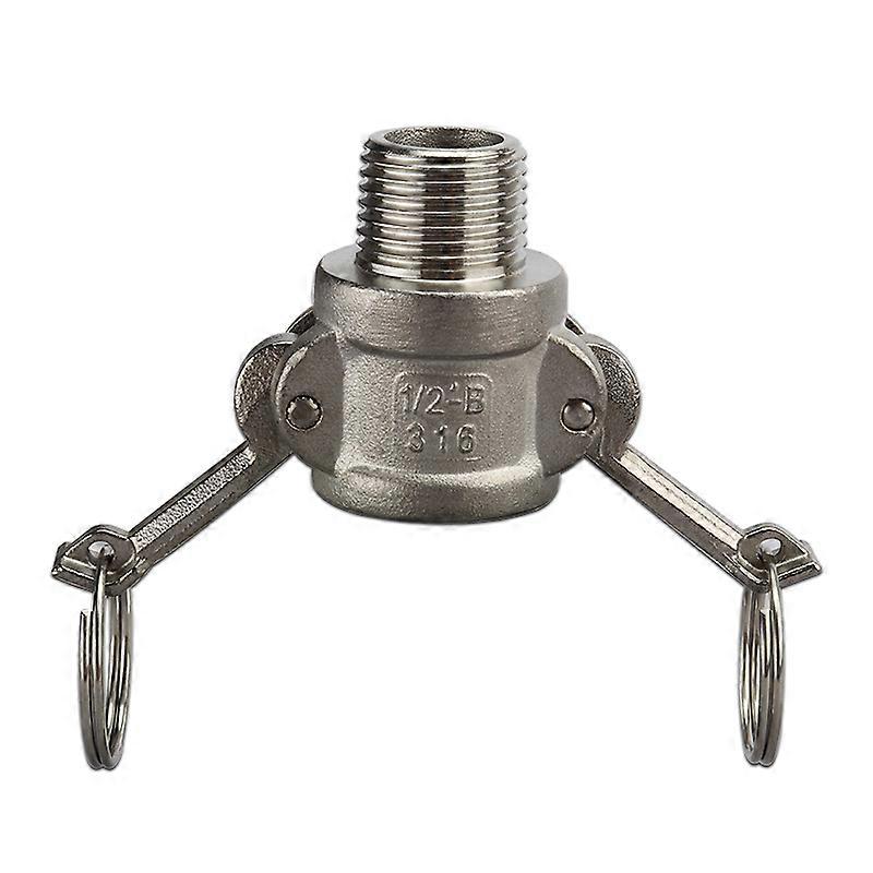 Camlock Quick Coupling, 1/2'' Stainless Camlock Fittings Connectors Cam ...